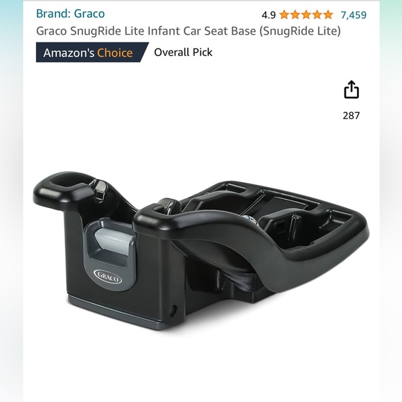 Graco | Other | Graco Snugride Lite Infant Car Seat Base Snugride Lite ...